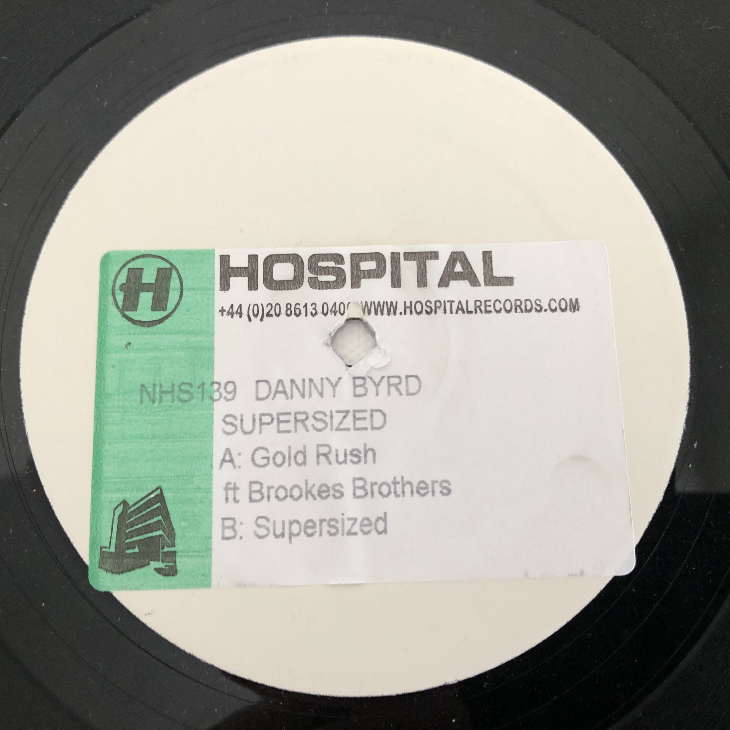 Danny Byrd - Supersized (2x12", EP, Promo, W/Lbl) | Classic Trax