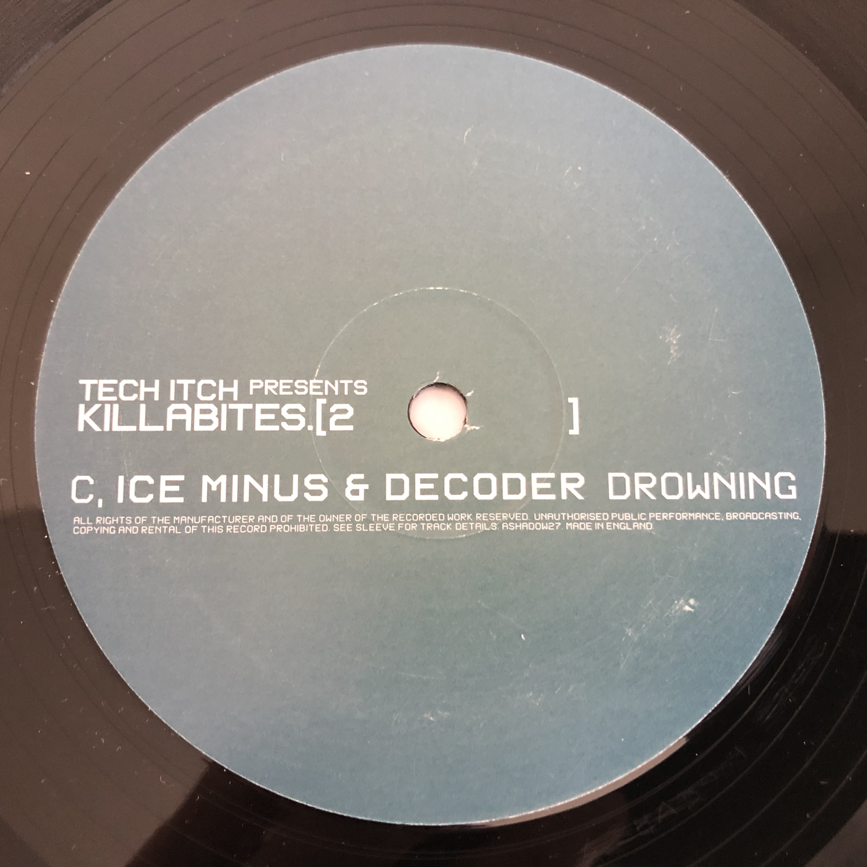 Ice Minus & Decoder / Ice Minus - Drowning / Jabba (12") | Classic Trax