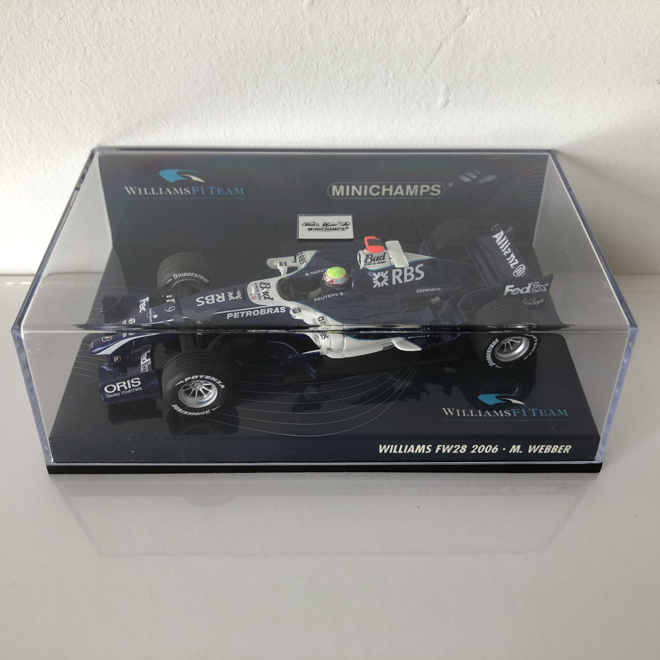 2006 Mark Webber | Williams FW28 | Minichamps Diecast 1:43 Scale ...
