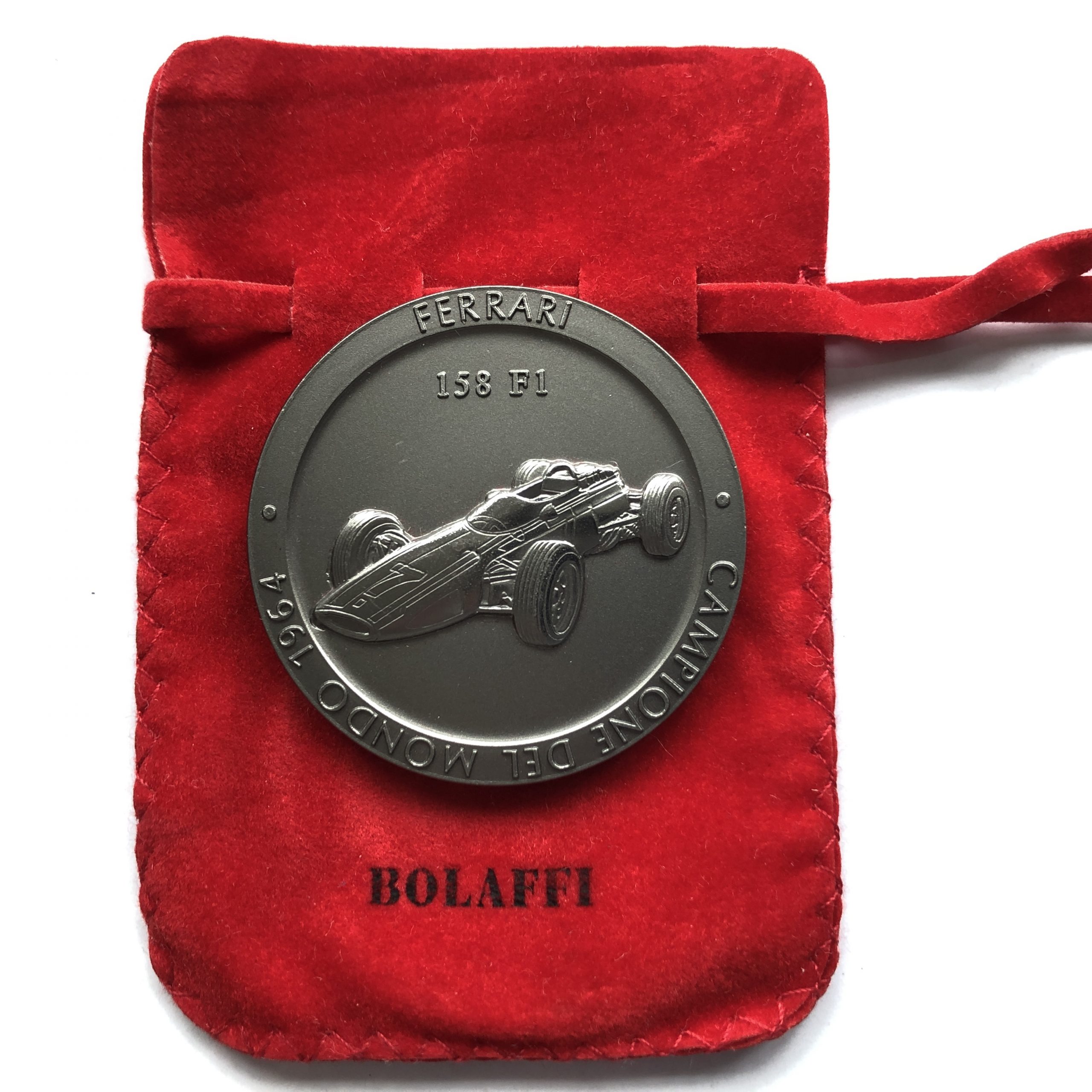 Official Ferrari F1 World Championship 1964 Bolaffi Medal / Coin ...