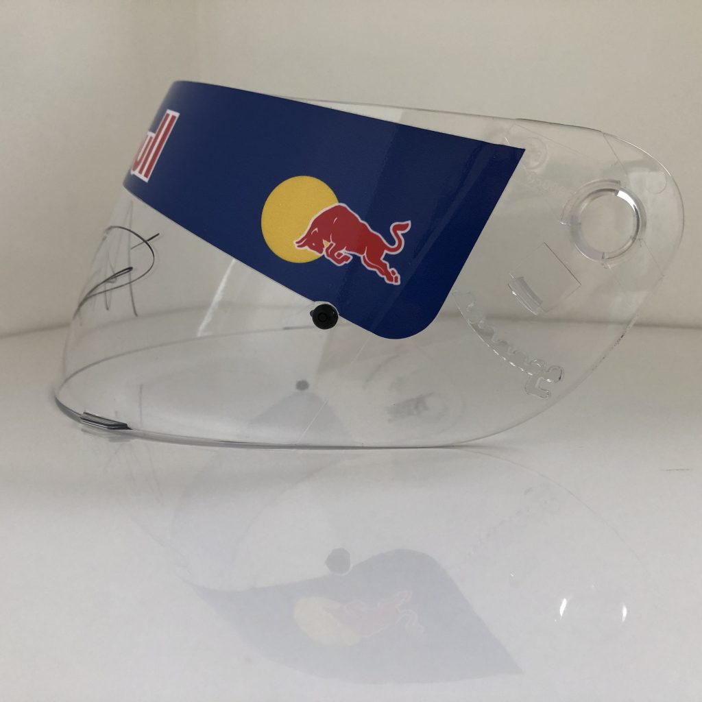 Max Verstappen Hand Signed Replica Helmet Visor 1:1 Red Bull Racing ...