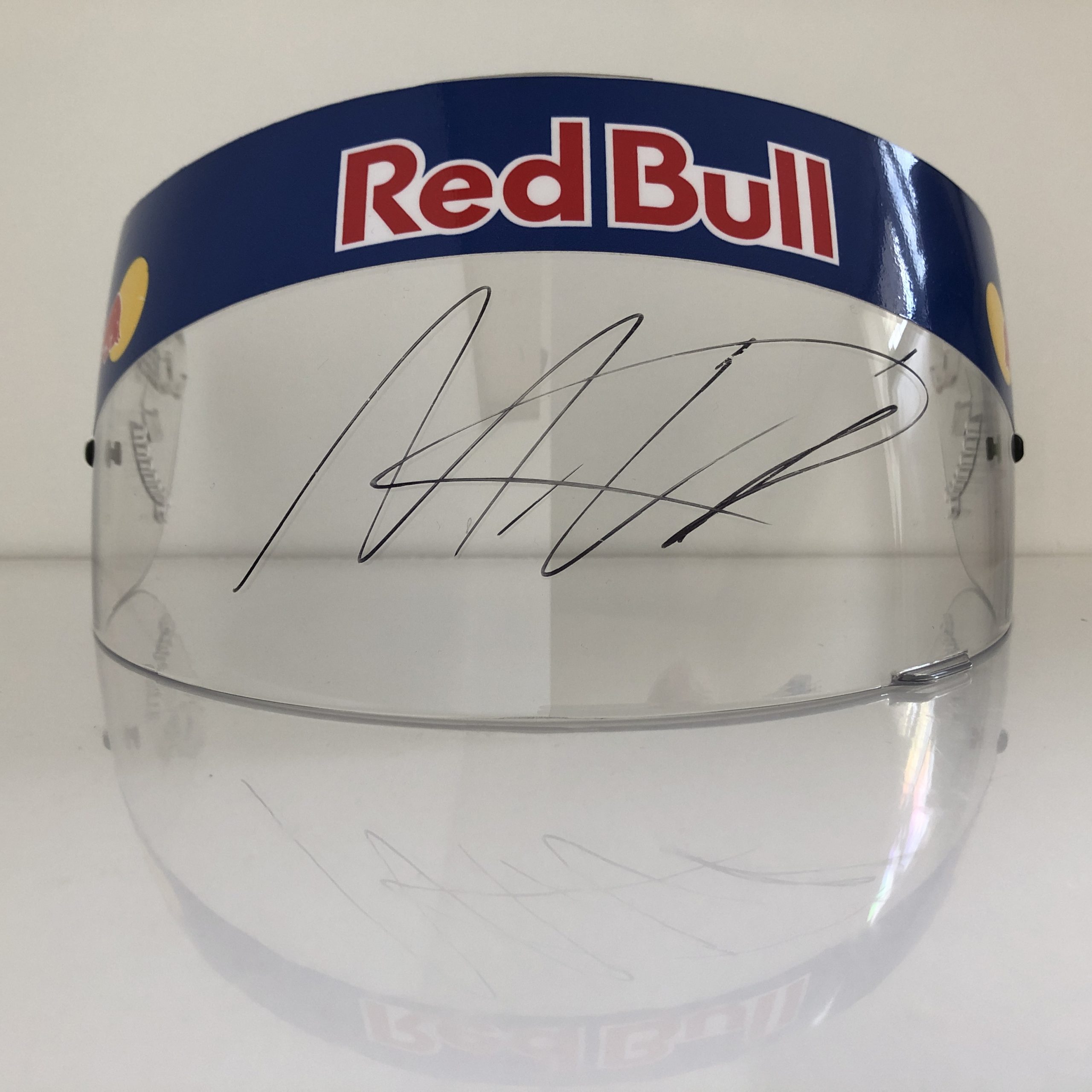 Max Verstappen Hand Signed Replica Helmet Visor 1:1 Red Bull Racing ...