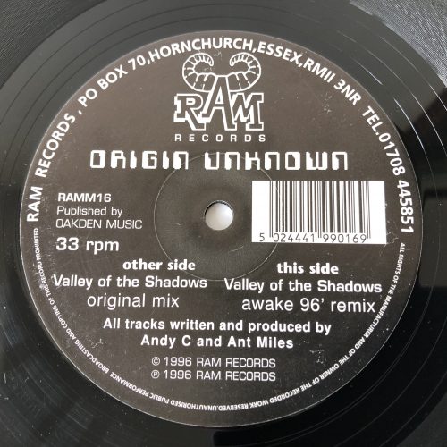 Origin Unknown Valley Of The Shadows 12 Classictrax Co Uk