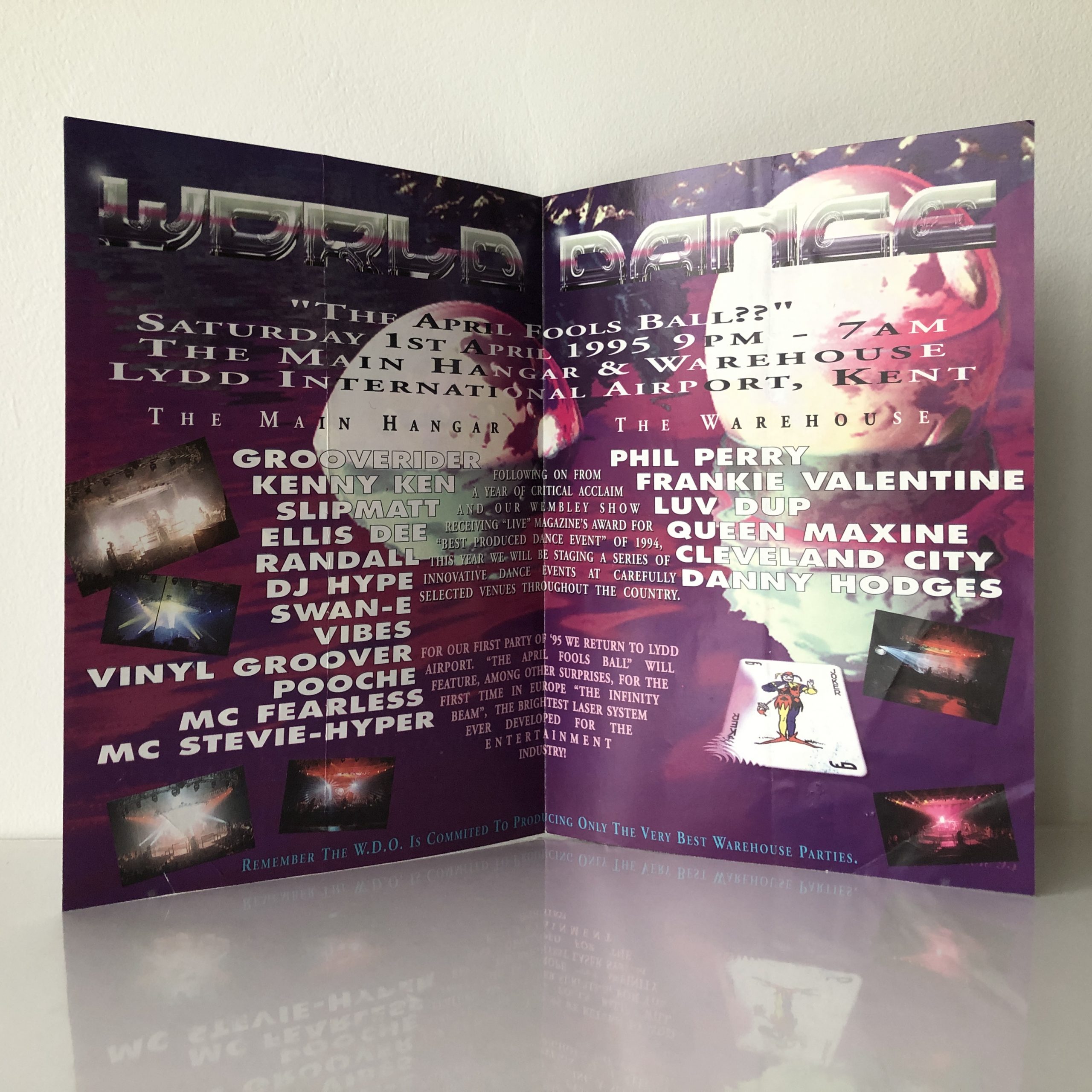 World Dance - 1st April 1995 - Lydd Airport | CLASSIC TRAX