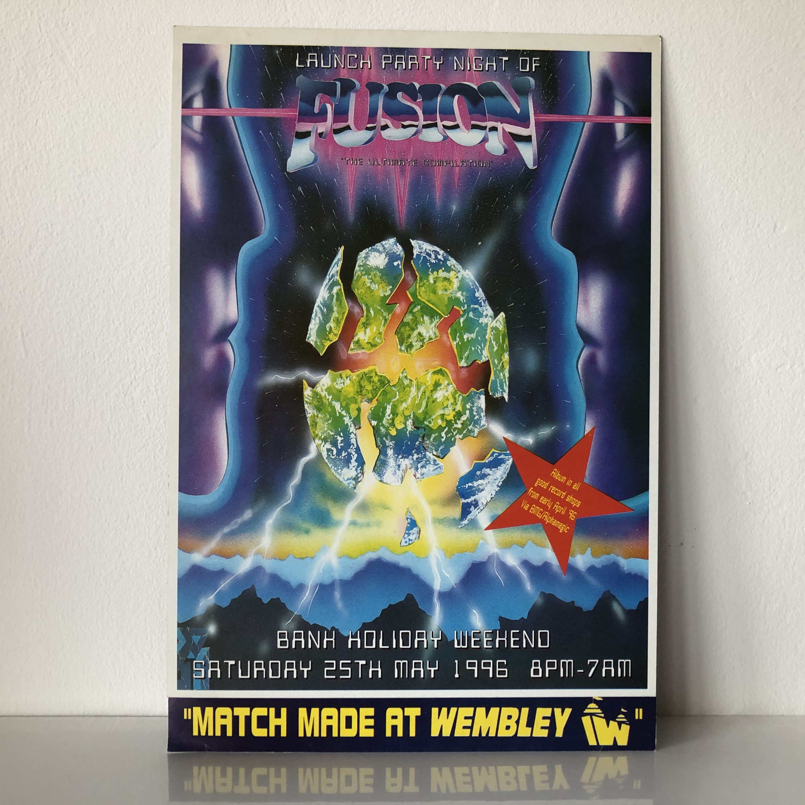 Fusion - 25th May 1996 - Wembley | CLASSICTRAX.CO.UK
