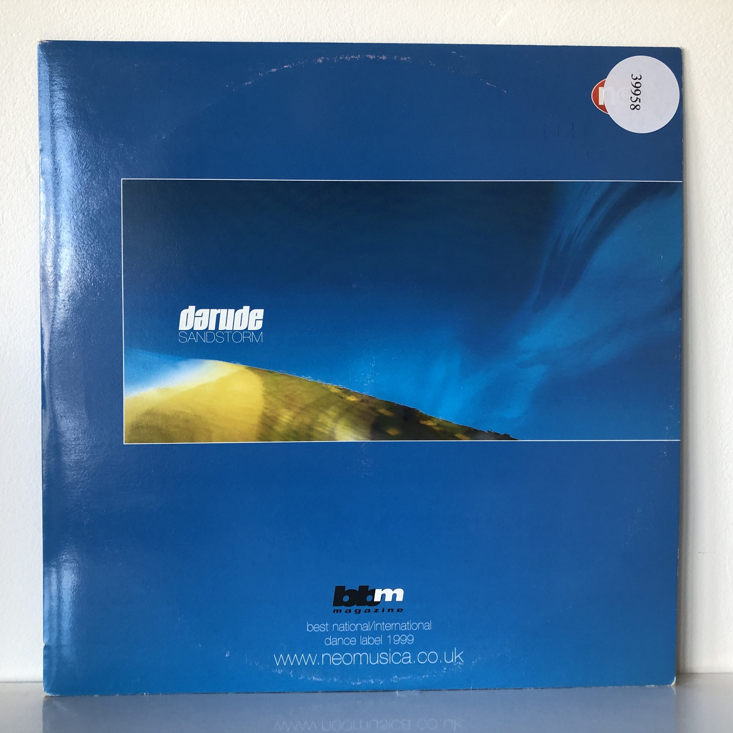 Darude - Sandstorm (12", Single) | Classic Trax
