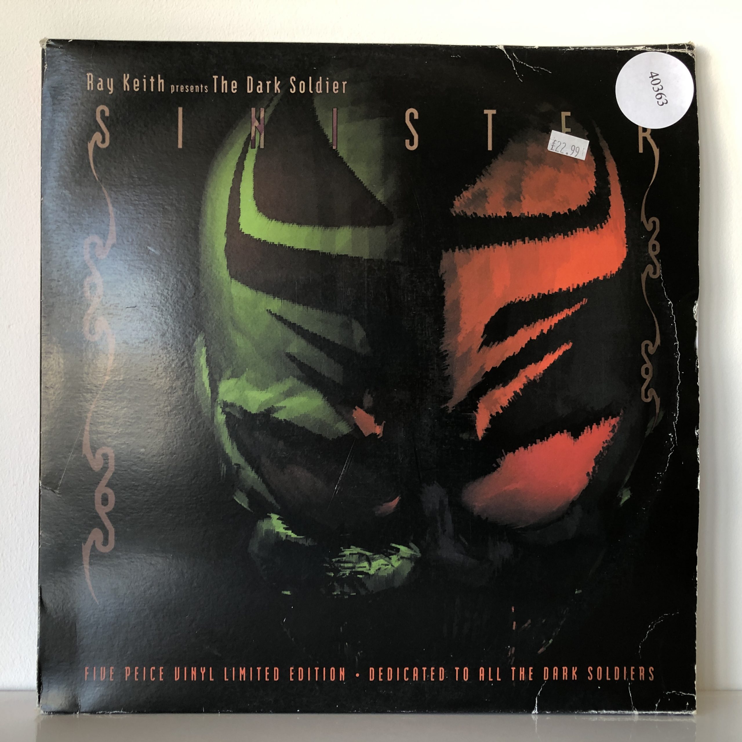 Ray Keith Presents The Dark Soldier - Sinister (5xLP, Album, Ltd ...